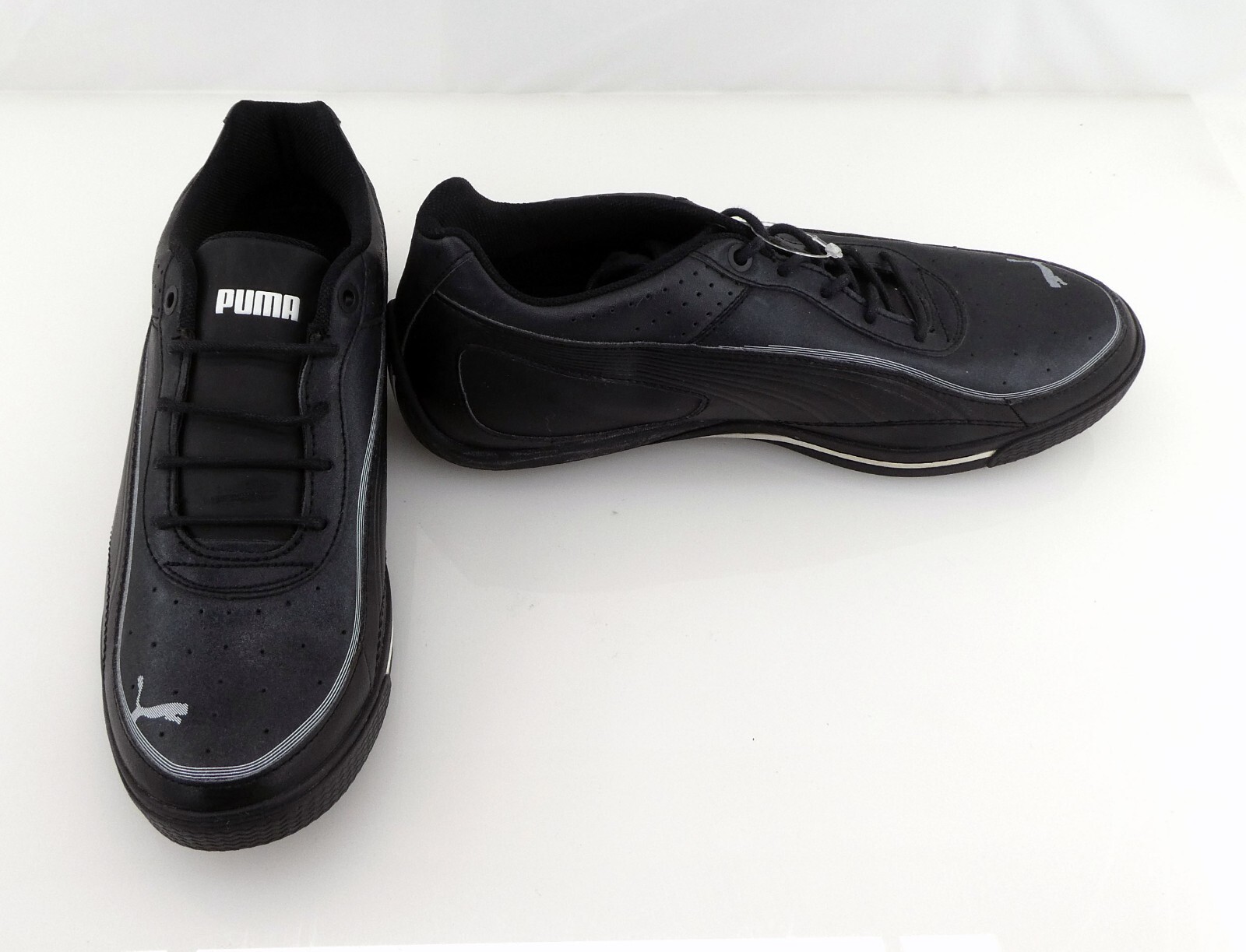 PUMA Shoes SL Street Low NM Basic Black Sneaker Mismatched 8/8.5 | eBay