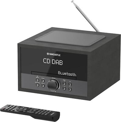 DAB400 | Bluetooth DAB+ Radio & CD Player | 40 Watt Mains Powered Hifi ...