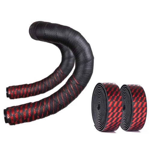 2Pcs Cycling Road Bike Bicycle Handlebar Tape EVA PU Handle Bar Wrap ...
