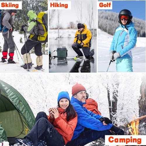 8 Pack Magic Hand Warmers, Reusable Snap Heat Packs, Reusable Pocket ...