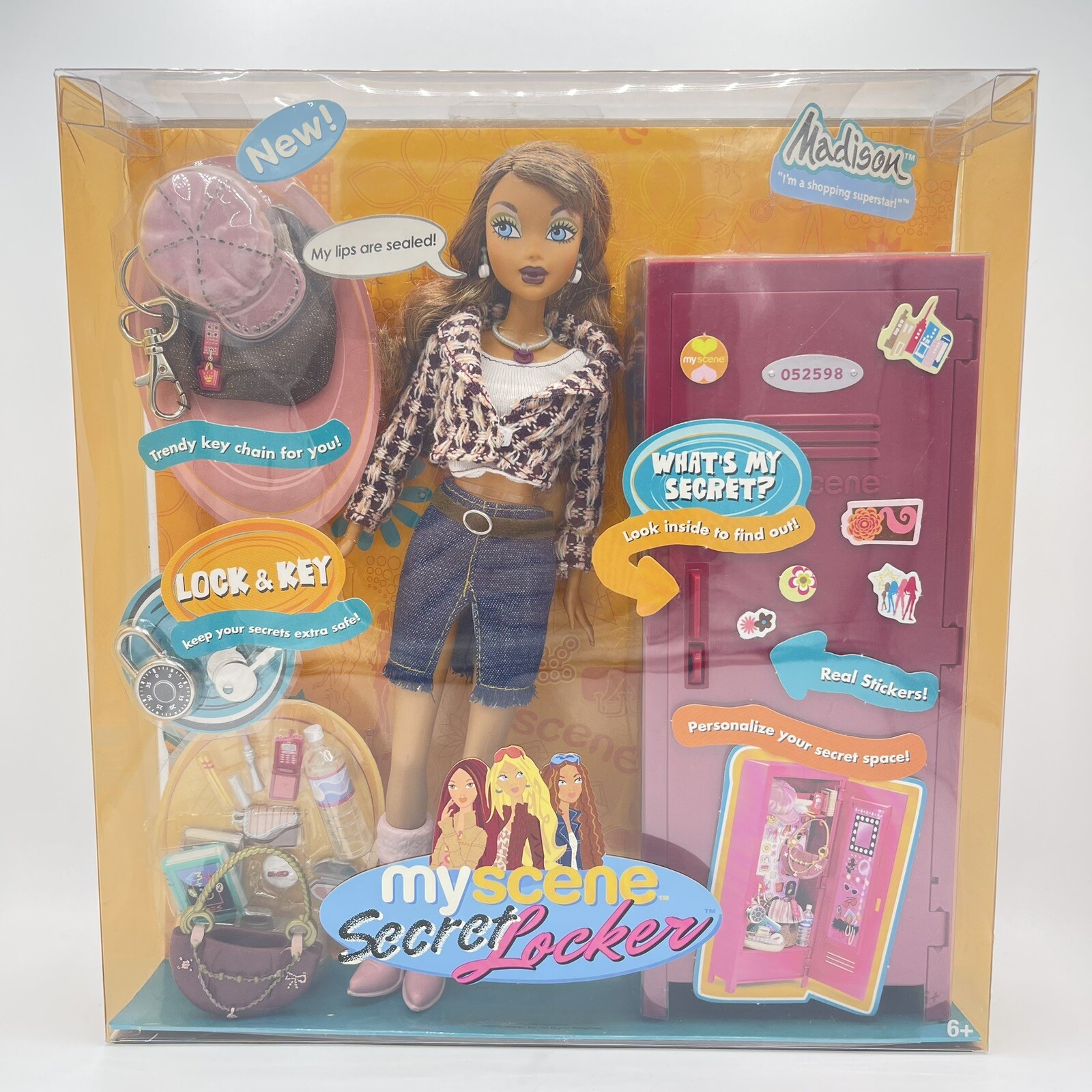 Barbie My Scene Secret Locker Madison Doll Mattel 2005 H8348 | eBay