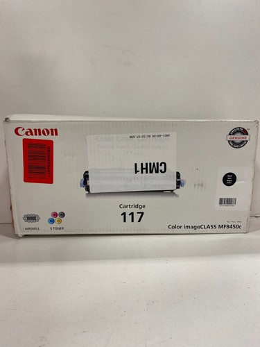 Genuine Sealed OEM Canon 117 Black Toner Cartridge | eBay
