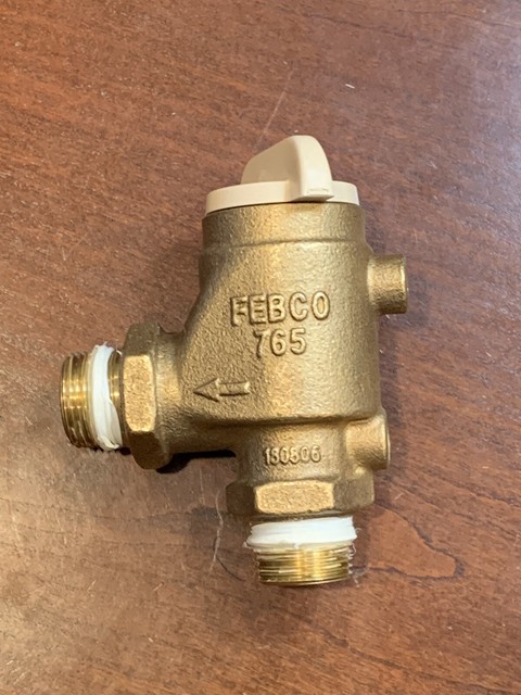 FEBCO 905211 Bonnet Poppet Backflow Repair Kit Assembly for 1/2" or 3/4 ...