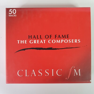 Classic FM Hall Of Fame Great Composers Rossini Vivaldi 50 Tracks CD ...