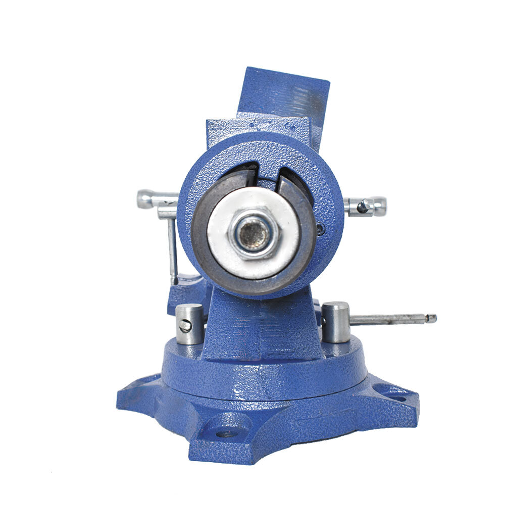 5" Heavy Duty Swivel Multi-Purpose Rotating Bench Vise 360 Degrees ...