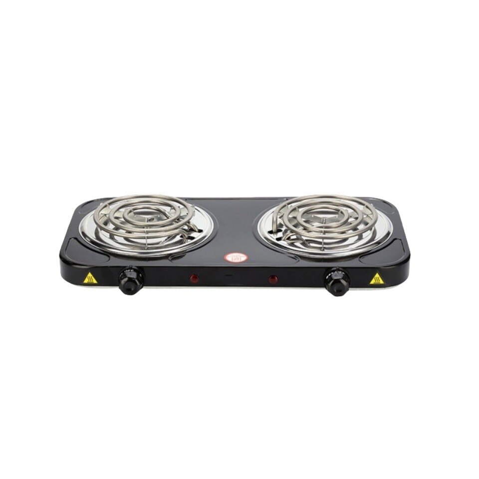Dual Electric Stove Burner Travel Compact Small Hot Plate For Cooking ...