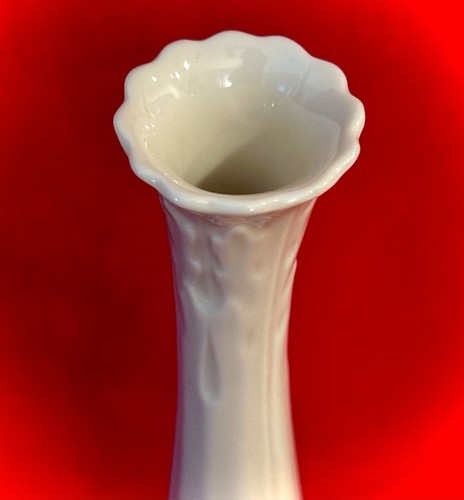 Lot (8 pc) Rare Vintage *LENOX* Heart Clock, Vases, Photo Frame, Bowl ...