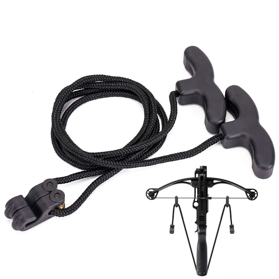 Archery Crossbow Rope Cocking Device String Aid Cocker Device Cross ...