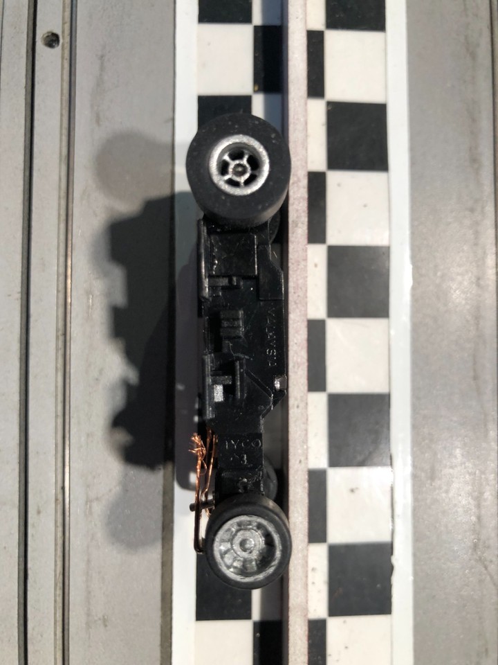 HO slot car, MODIFIED FAST Tyco 440 wide ch, 24.8 mph, 3.5 arm, level 8 ...