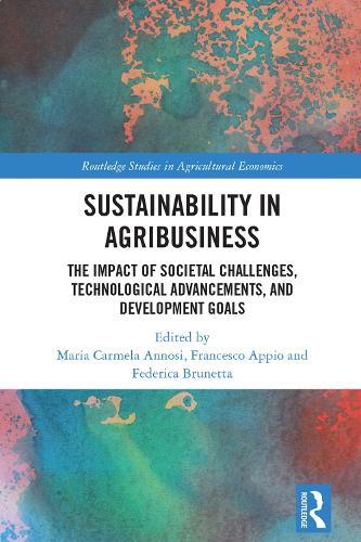 Francesco Appio Sustainability in Agribusiness (Poche) | eBay