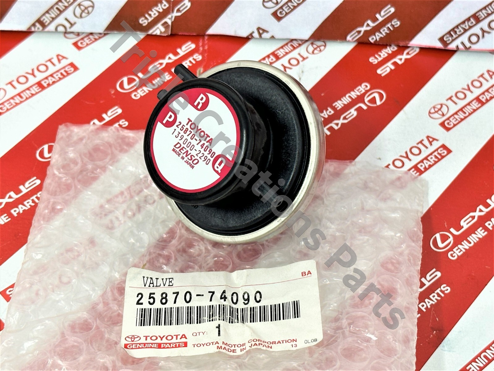 Genuine Toyota 25870-74090 Modulator Assy Egr Vacuum 2587074090 US ...