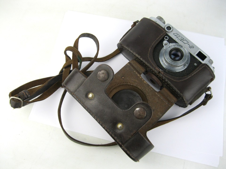 FED 2 camera Rangefinder made in USSR 1955-70 lens 1: 35 F=50 Soviet ...