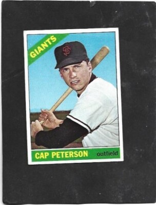 1966 Topps MLB # 349 Cap Peterson | eBay