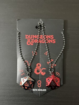 Dungeons & Dragons Dice Best Friend Necklace Set | eBay