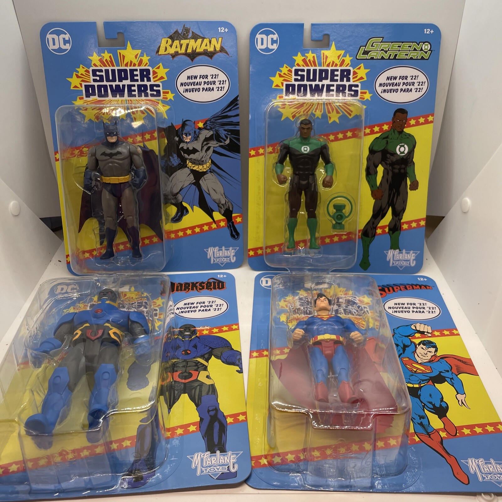 DC Super Powers Action Figure 2022 McFarlane Toys In Hand Comics Lot Of ...