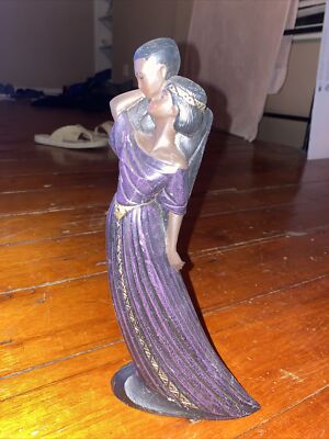 VINTAGE 1994 Mahogany Princess Statue Figurine Parastone Enesco Man ...