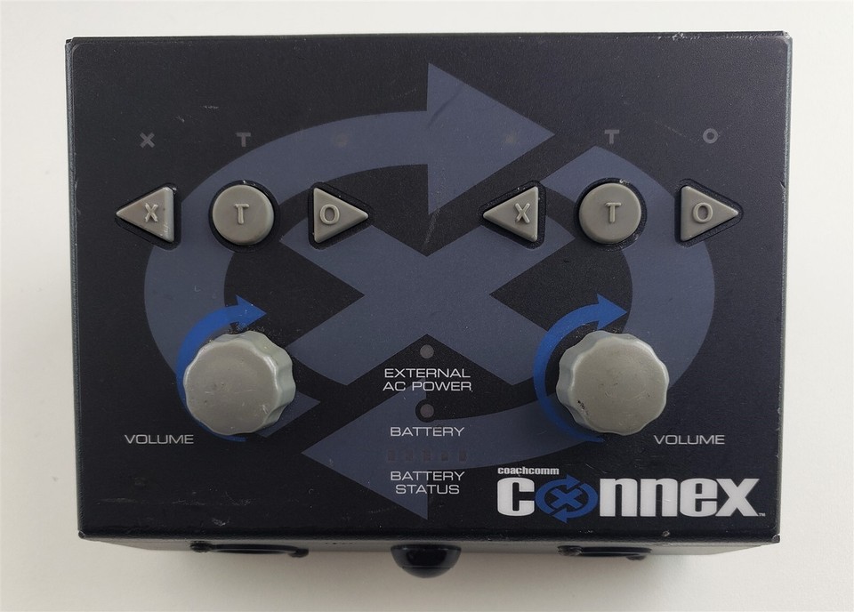 Mixed Lot CoachComm Connex Base 6 Headsets 6 Belt Units No PSU for ...