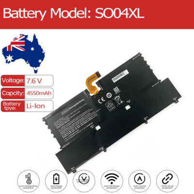 SO04XL Battery for HP Spectre 13-v015tu 13-V100NO 13-v002ng 13-V000NM ...
