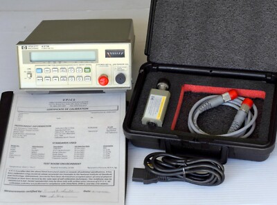 HP Agilent 437B Power Meter/ HP 8482A Sensor/ Refurbished/ Calibrated ...