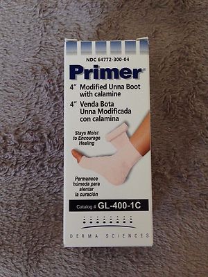 Primer/Derma Sciences 4" Modified Unna Boot with calamine Catalog #GL ...