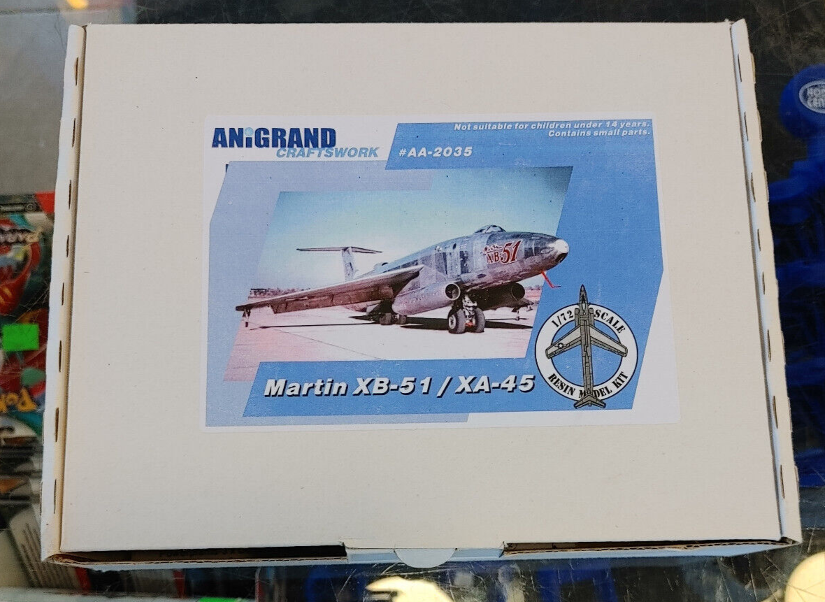 ANIGRAND AA-2035 1/72 MARTIN XB-51/XA-45 RESIN MODEL KIT | eBay