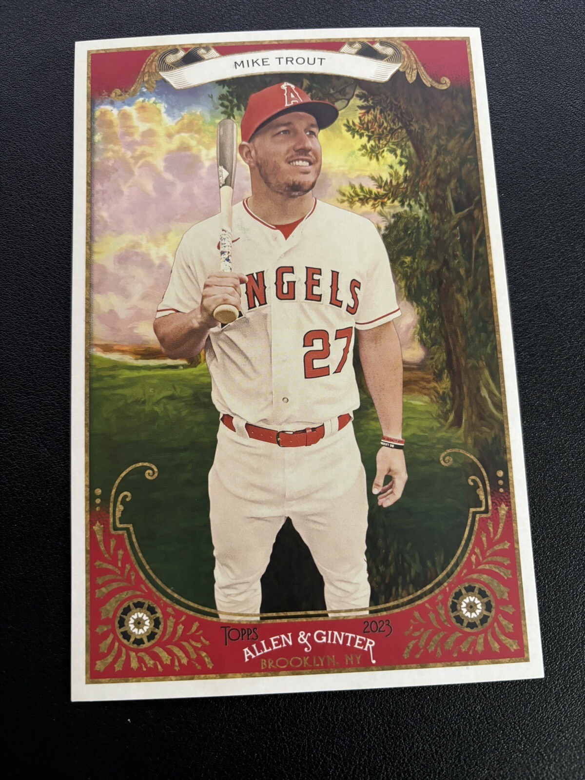 2023 Topps Allen & Ginter Box Topper Mike Trout Los Angeles Angels BC-1 ...