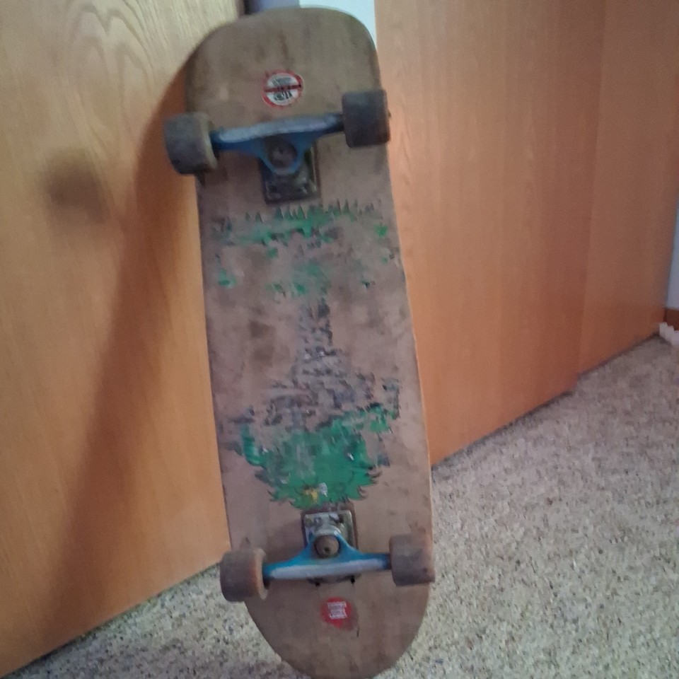 Vision Chris Gentry 1990s Skateboard Deck RARE | eBay