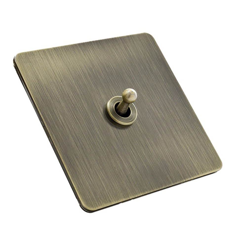 Flexible Installation Green Bronze Stainless Steel Wall Switch Panel ...