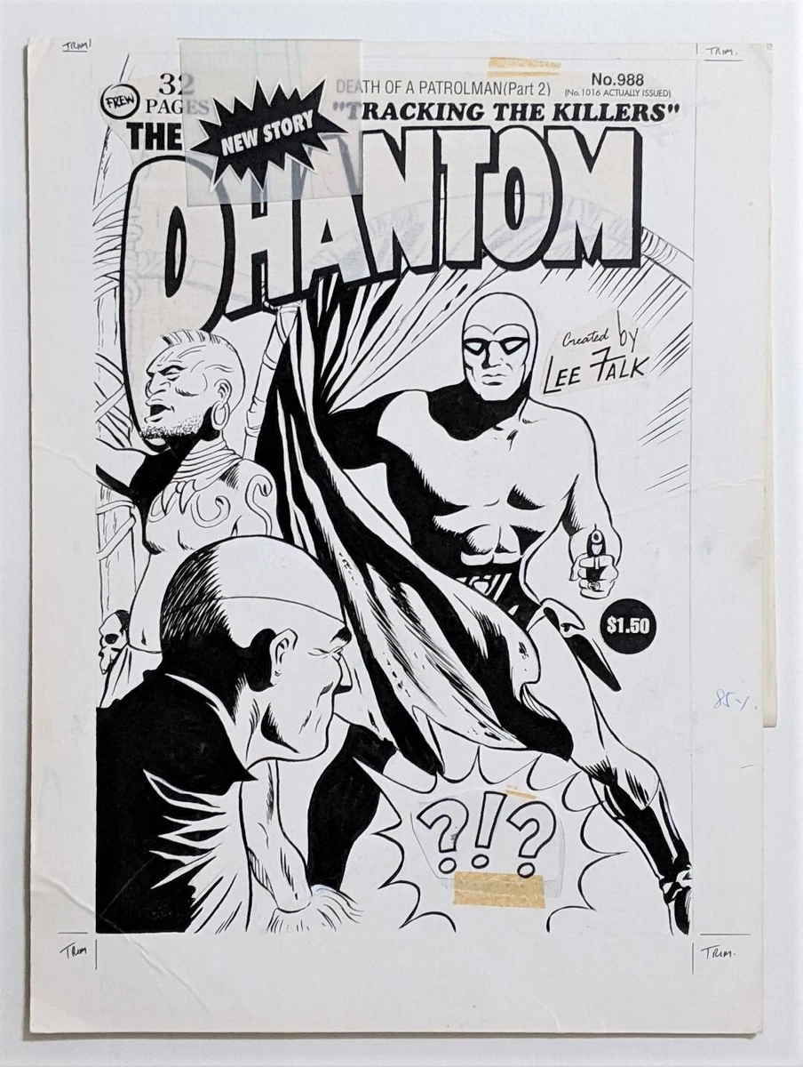 The Phantom Superhero Drawing