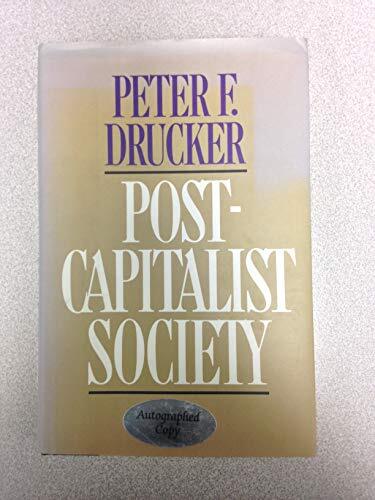 Post-Capitalist Society, Drucker, Peter Ferdinand | eBay.de