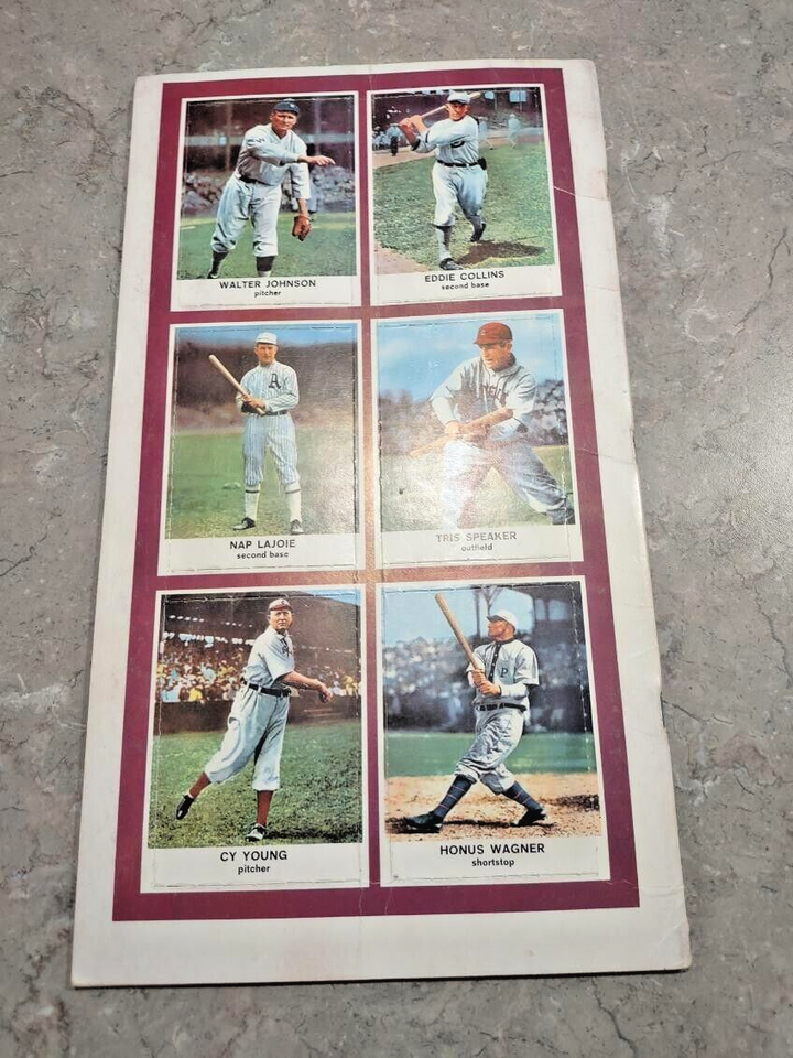 1961 Golden Press Booklet Complete Set of 33 Intact Babe Ruth Cobb Wagner Matty! | eBay