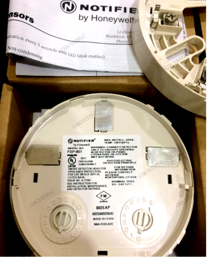 NEW IN BOX NOTIFIER FSP-851 SMOKE DETECTOR FSP 851 FIRE ALARM FREE FAST ...