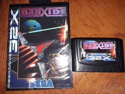 DARXIDE FOR THE SEGA 32X - PAL - BOXED WITH INLAY - TOP SHOOTER FOR 32X ...