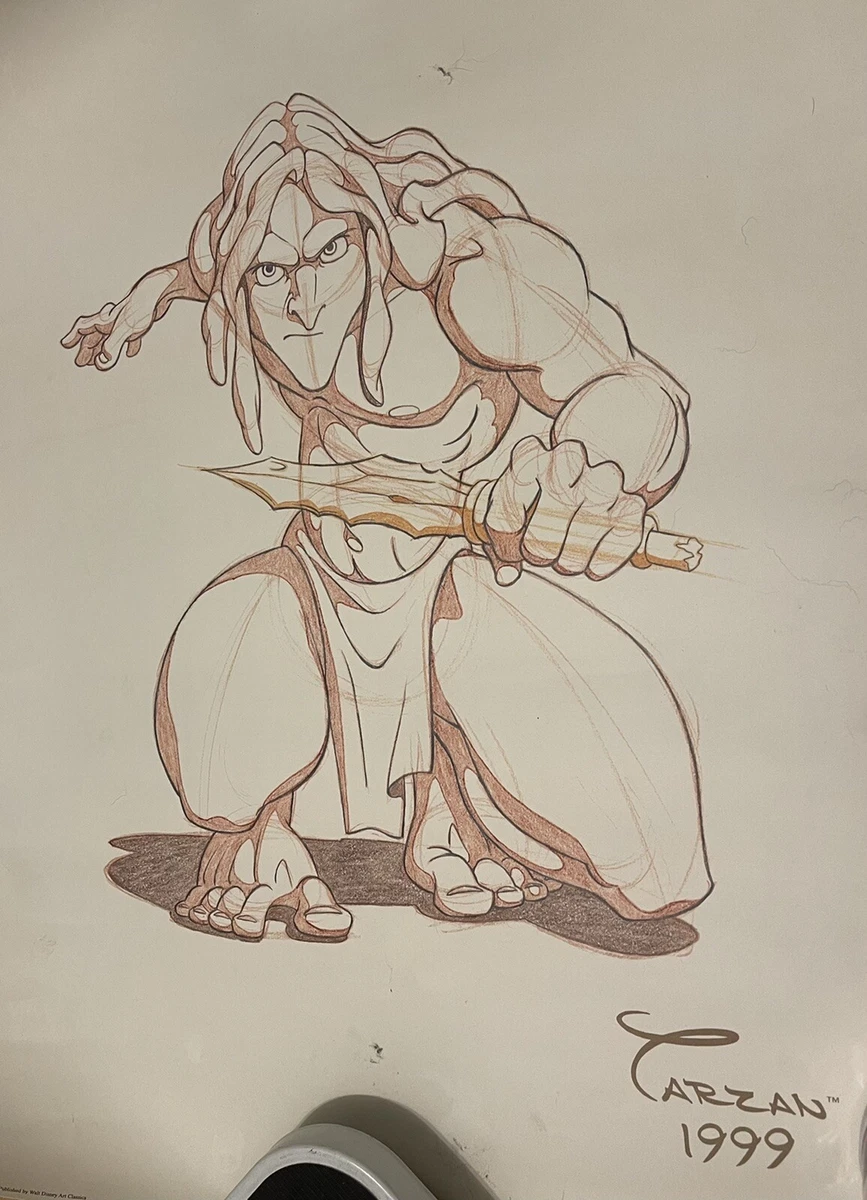 Disney Tarzan Sketch