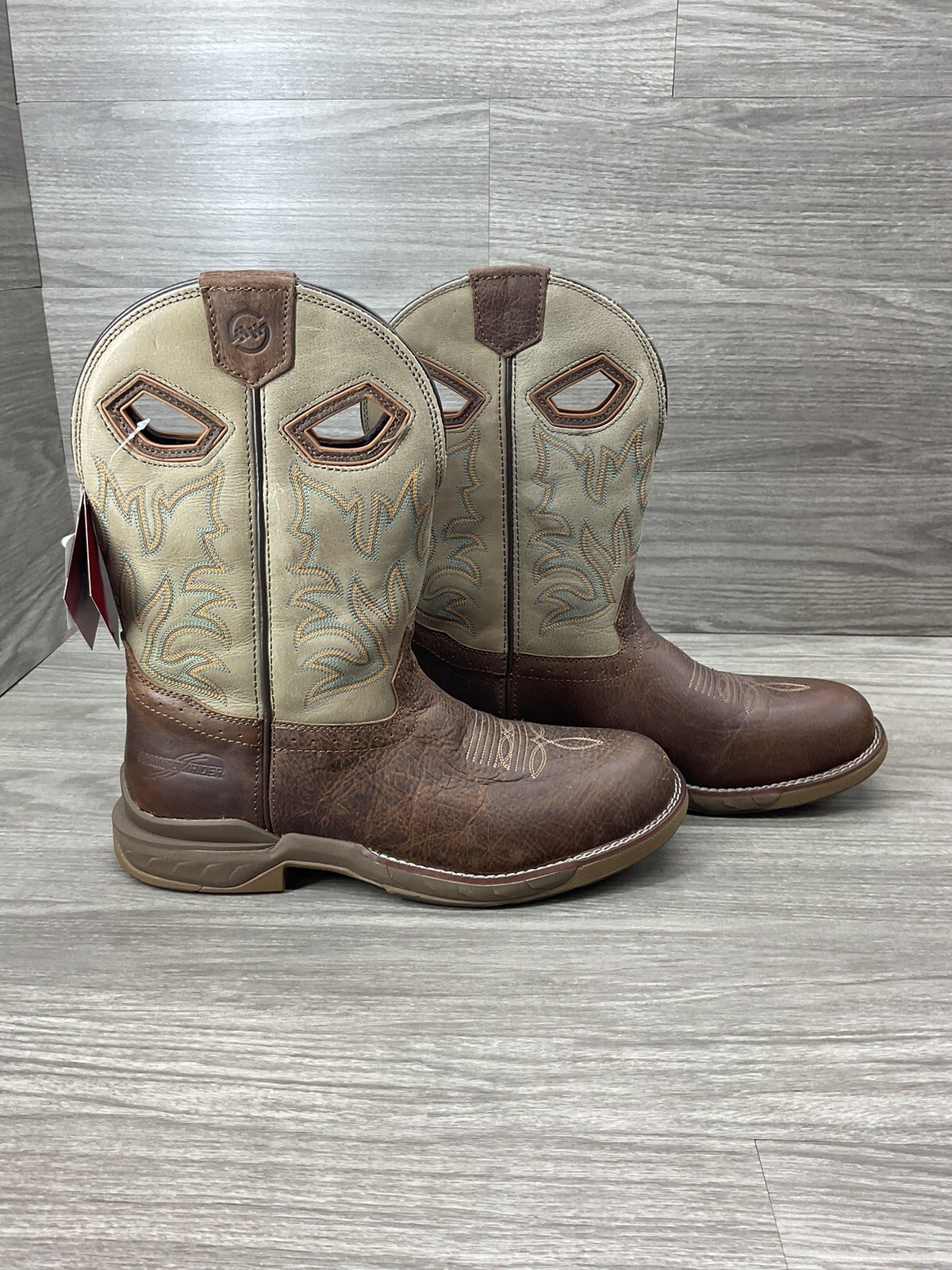 Double H Men's Phantom Rider U toe 11" Brown Boots DH5385 Sz 12 D | eBay