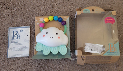 B. baby Light Up Cloud Rattle Rain Glow Squeeze Battat | eBay