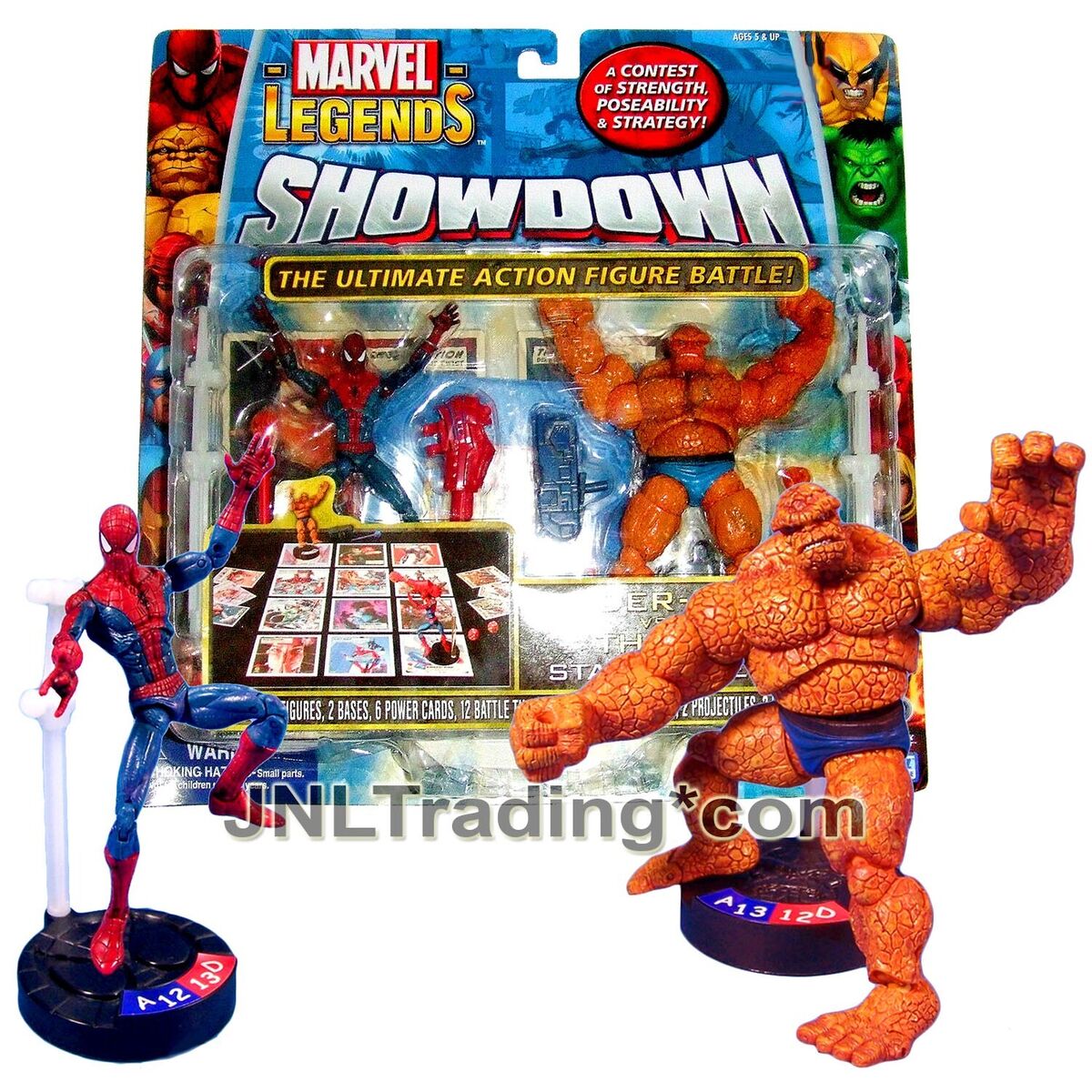 NEW 2005 Marvel Legends Showdown 2 Pk 4 Inch Figure Set NEW 2005 Marvel Legends Showdown 2 Pk 4 Inch Figure Set