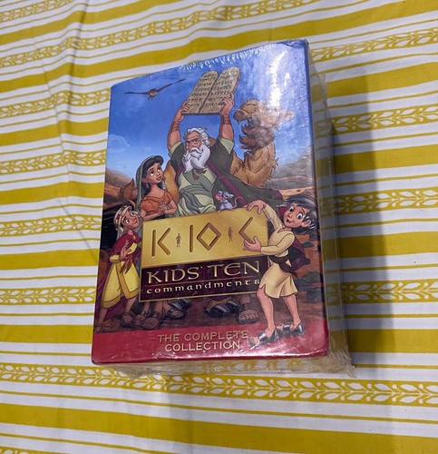 Ten Commandments VHS Kids 10 TBN Trinity Broadcasting Network Christian ...