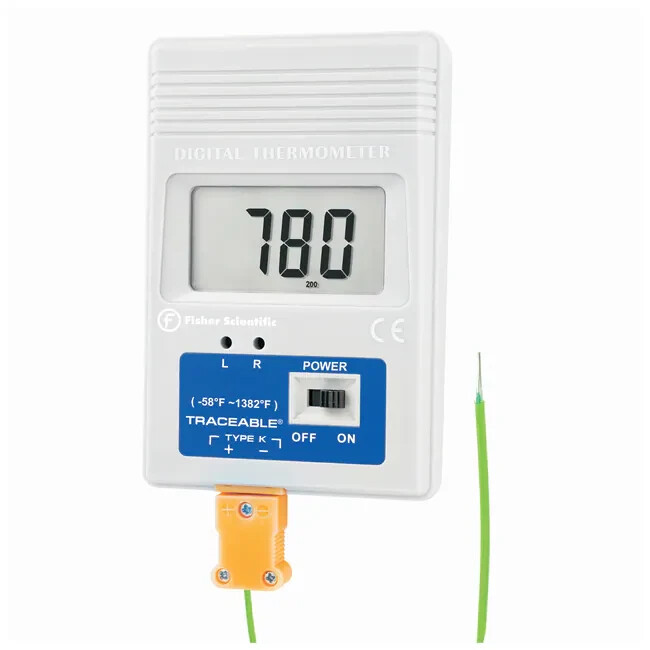 Fisherbrand S94111 Traceable 4232 Pocket-Size Thermometer -50 to 750 C ...