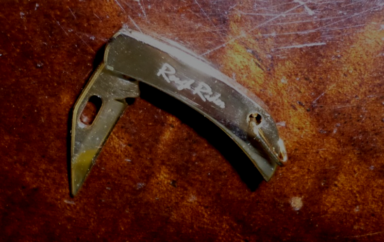 NEW Rough Rider Mini Stockman Knife Gold RR163 Discontinued Rare Tiny ...