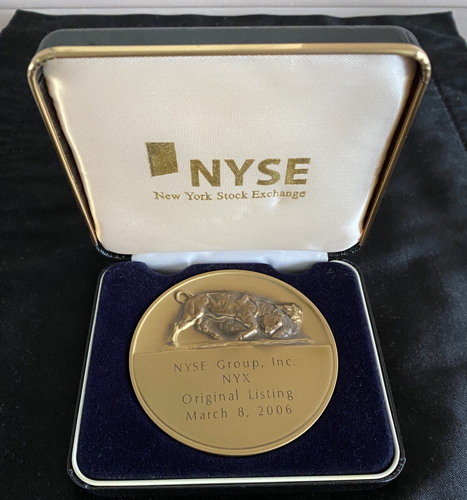 RARE NYSE Group Coin Commemorating merger & historic transformation of ...