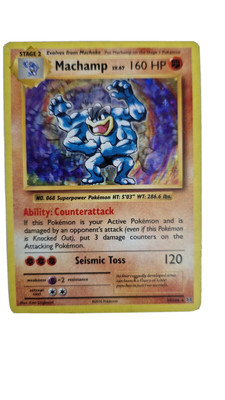 2016 Machamp Pokemon Card - 59/108 - 160 HP - Rare - Lightly Played ...