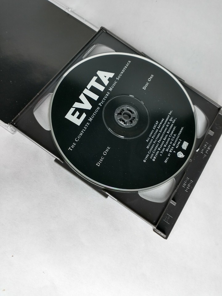Evita: The Motion Picture Soundtrack 2 CDs 1996 Madonna 93624634621 | eBay