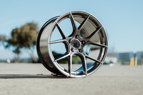 18" Aodhan AH11 Wheels 18x8.5 +35 5x112 Hyper Black Rims (Set of 4) | eBay