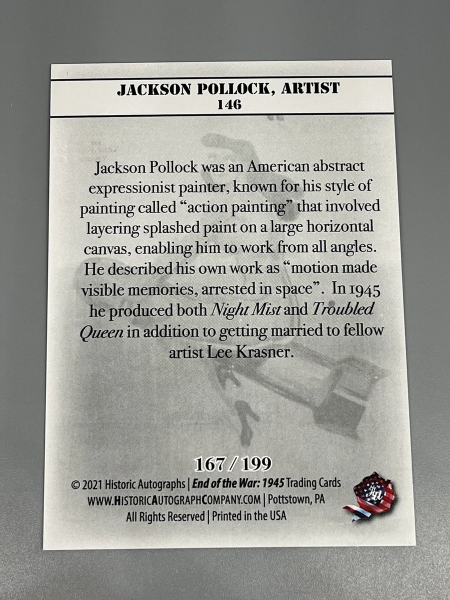 Jackson Pollock Troubled Queen