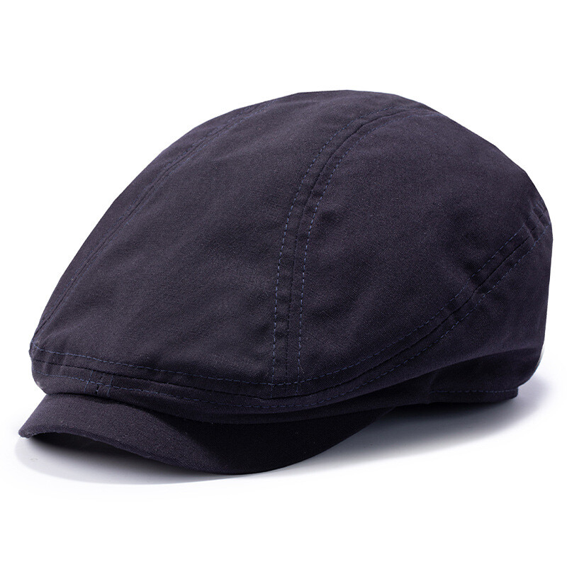 M/L/XL/XXL Mens Newsboy Caps Breathable Cotton Driving Hunting Oversize ...