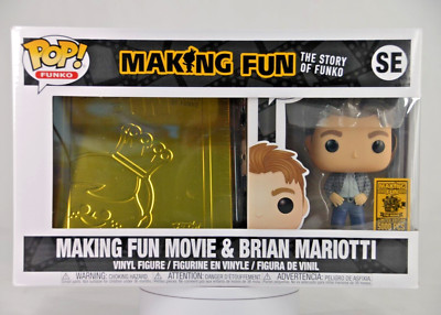 Funko Pop! Making Fun Movie & Brian Mariotti Pop Set LE 5000 pcs **Read ...