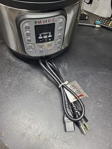 OEM Power Cord Replacement for Instant Pot 6 Qt Duo60 V5 Genuine Part ...