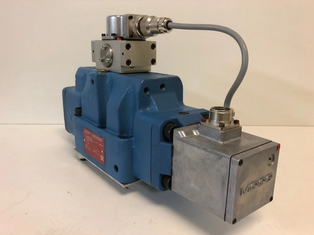 Moog Servo Valve Proportional Valve Control Flow Valve Bulk, 52% OFF