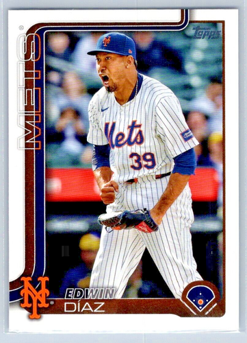 2025 Topps Baseball - Edwin Diaz - New York Mets - Base - #286 | eBay